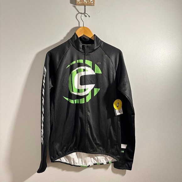 SUGOI | Shirts | Sugoi Evolution Zap Long Sleeve Blackgreen Cycling ...